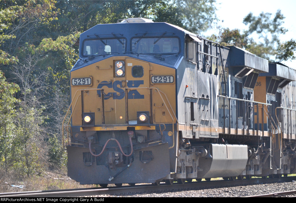 CSX 5291 CAB SHOT